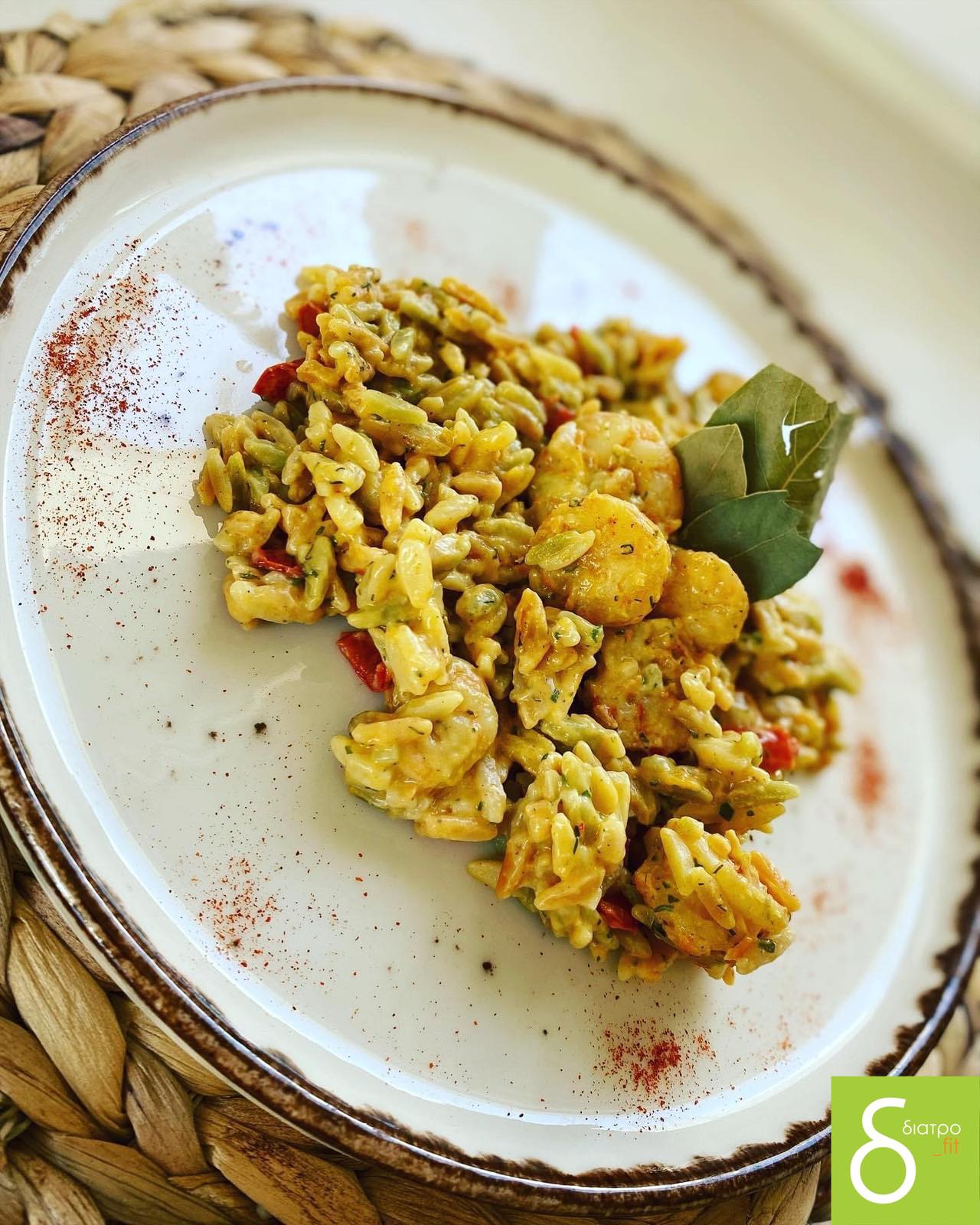 VEGAN ΚΡΙΘΑΡΟΤΟ ΜΕ ΓΑΡΙΔΕΣ - Diatro_fit